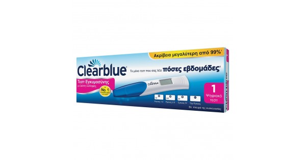 Clearblue Ψηφιακό Τεστ Εγκυμοσύνης με Δείκτη Σύλληψης 1τμχ
